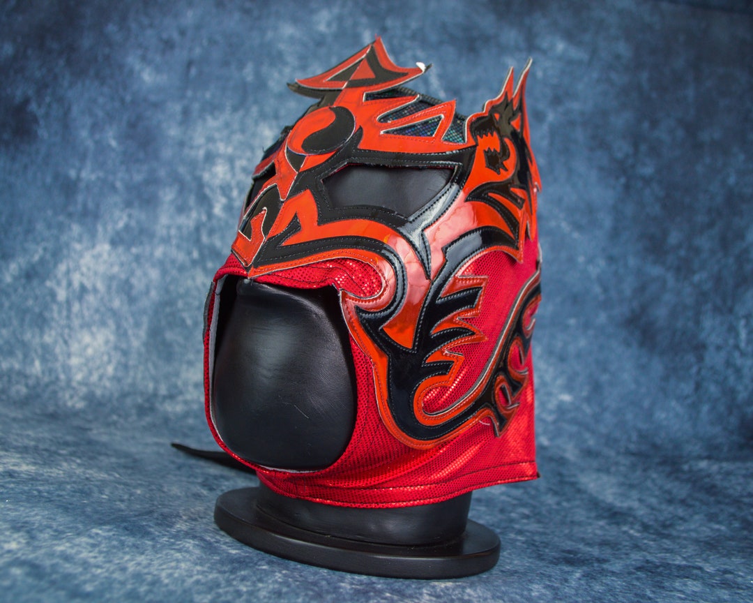 Dragon Luchador Mask | Mexican Wrestling Mask | Lucha Libre | Luchador ...