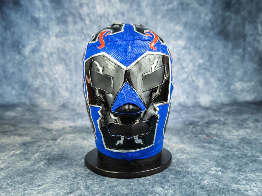 Authentic Mexican Lucha Libre Mask | Handmade Luchador Wrestling Mask ...