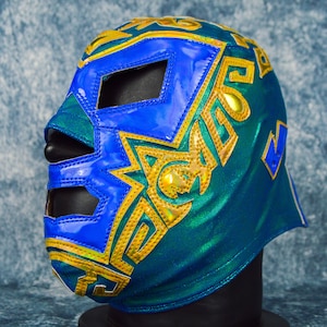 Authentic Mexican Lucha Libre Mask | Handmade Luchador Wrestling Mask ...