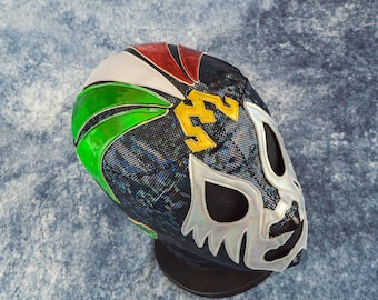 Authentic Mexican Lucha Libre Mask | Handmade Luchador Wrestling Mask ...