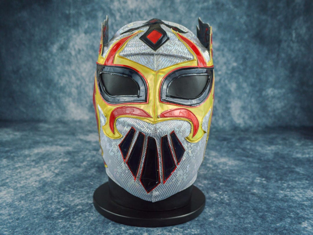 Authentic Mexican Lucha Libre Mask | Handmade Luchador Wrestling Mask ...