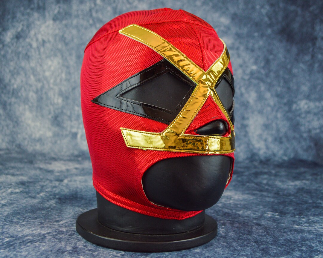 Villano Luchador Mask Mexican Wrestling Mask Lucha Libre Mask Cosplay ...
