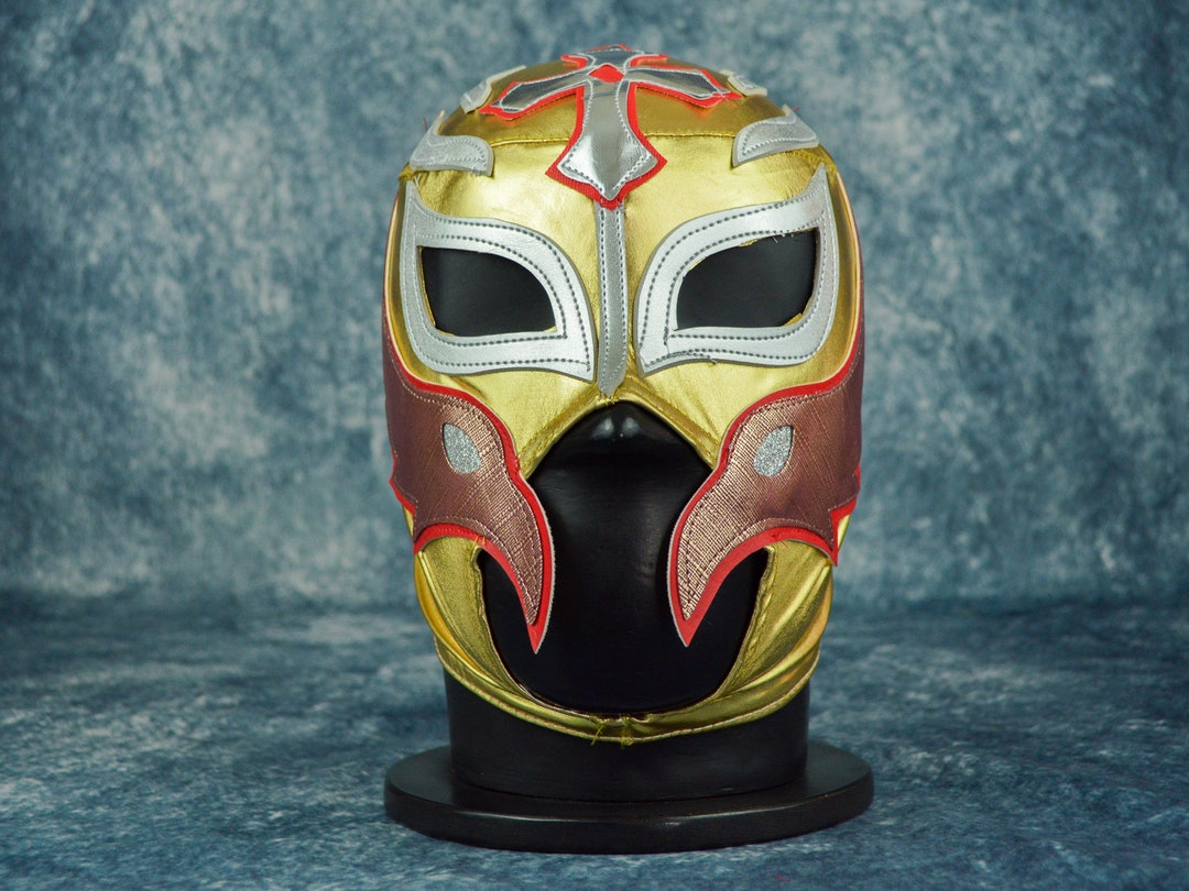 King Wrestling Mask Mexican Luchador Mask Lucha Libre Adult Mask ...