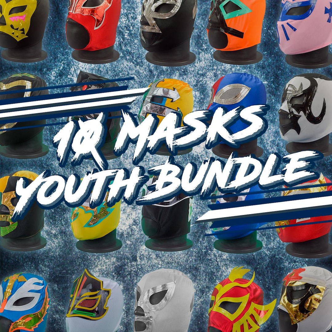 Party Ready Lucha libre Masks! | 10 Authentic Mexican Lucha Libre Mask ...
