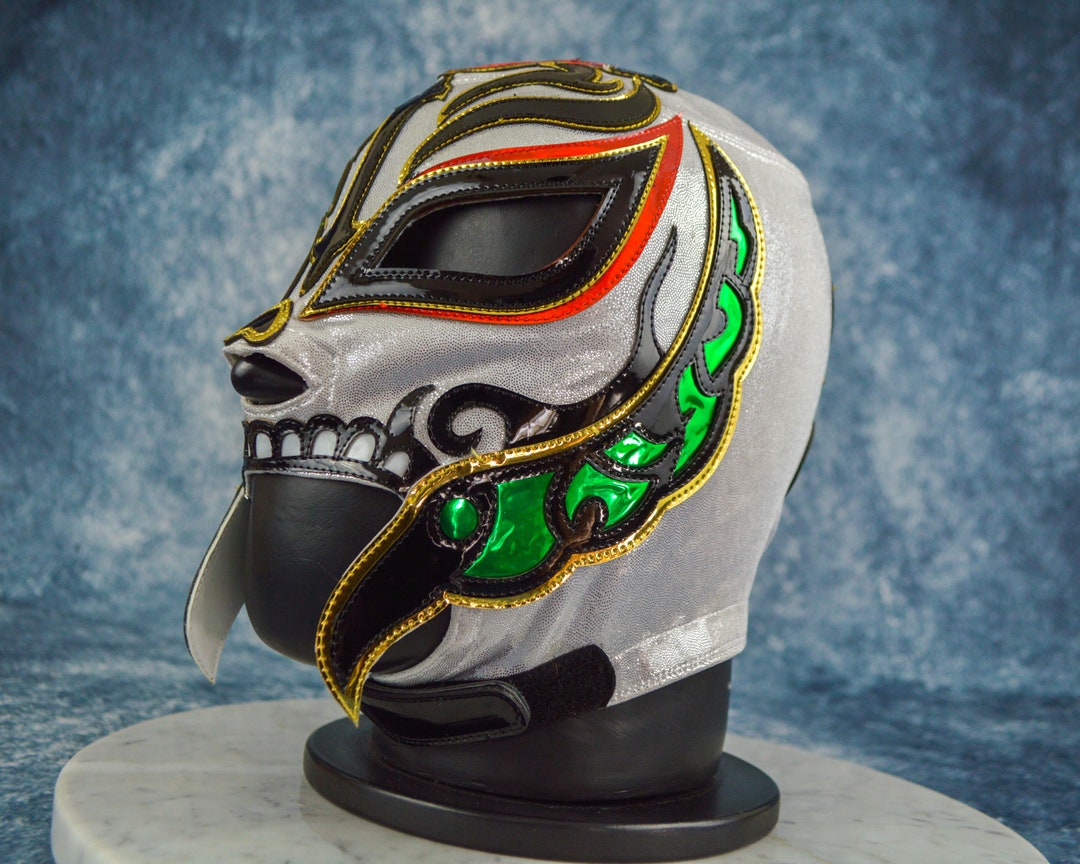 King Luchador Mask Lucha Libre Mexican Luchador Mask Adult Professional ...