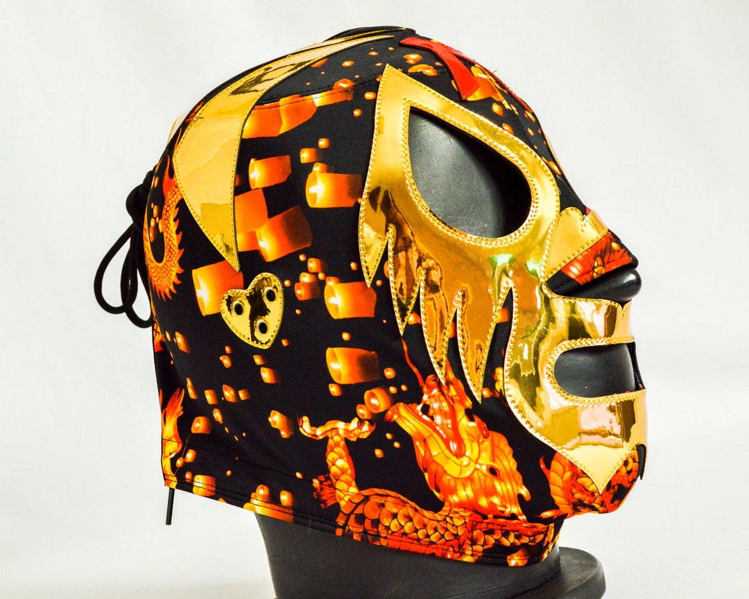 Authentic Mexican Lucha Libre Mask | Handmade Luchador Wrestling Mask ...