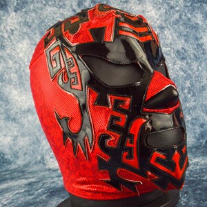 Aztec God Luchador Mask Mexican Wrestling Mask Lucha Libre Halloween ...