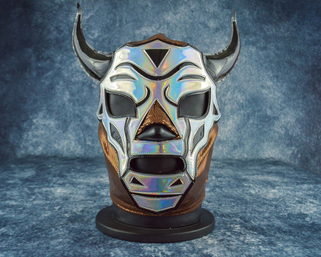Bull Luchador Mask Mexican Wrestling Mask Lucha Libre Luchador Cosplay ...
