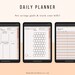 Boho Undated Digital Planner - Etsy