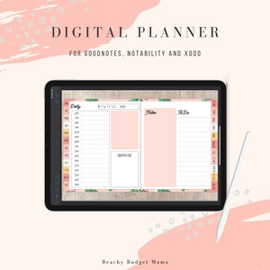 Undated Life Planner Digital Monthly Calendar Daily - Etsy