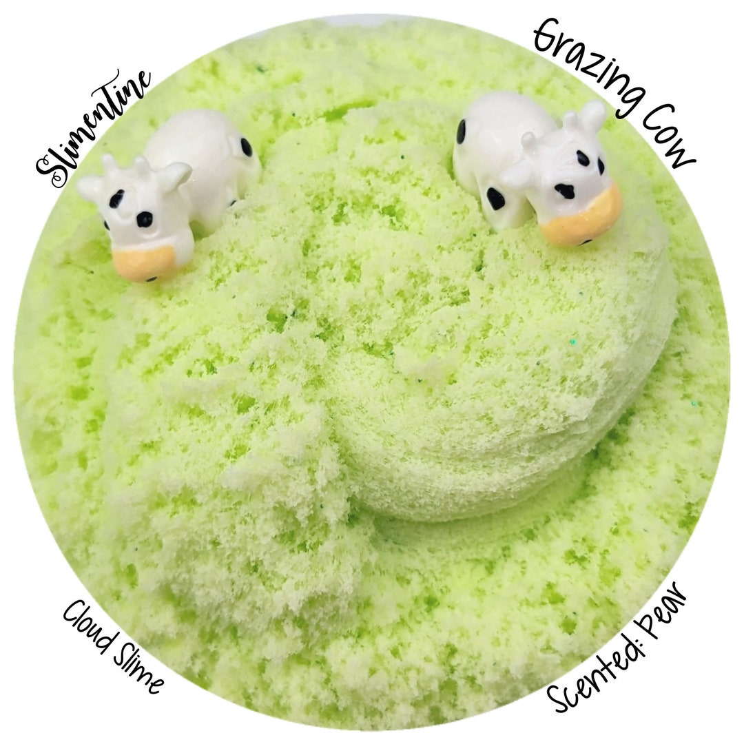Grazing Cow Crunchy Cloud Slime ~scented~ - Etsy