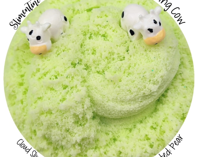 Grazing Cow Crunchy Cloud Slime scented - Etsy
