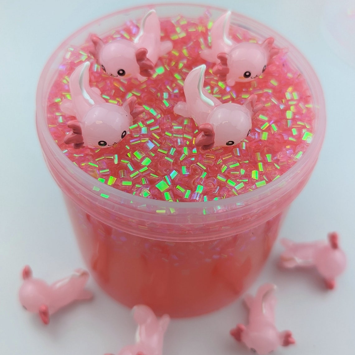 Axolotl Adventure Bingsu Slime scented - Etsy