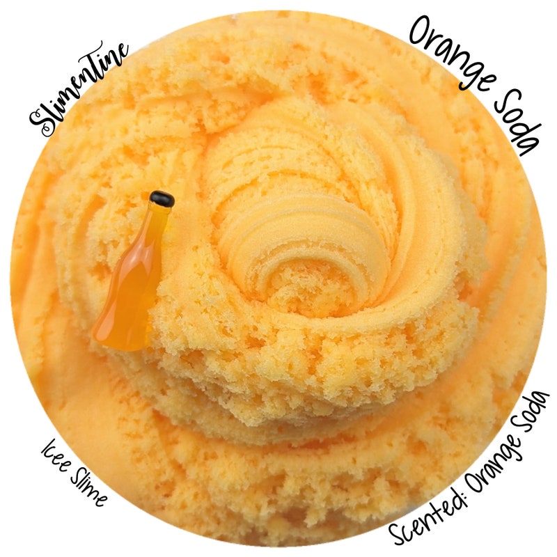 Orange Slime - Etsy
