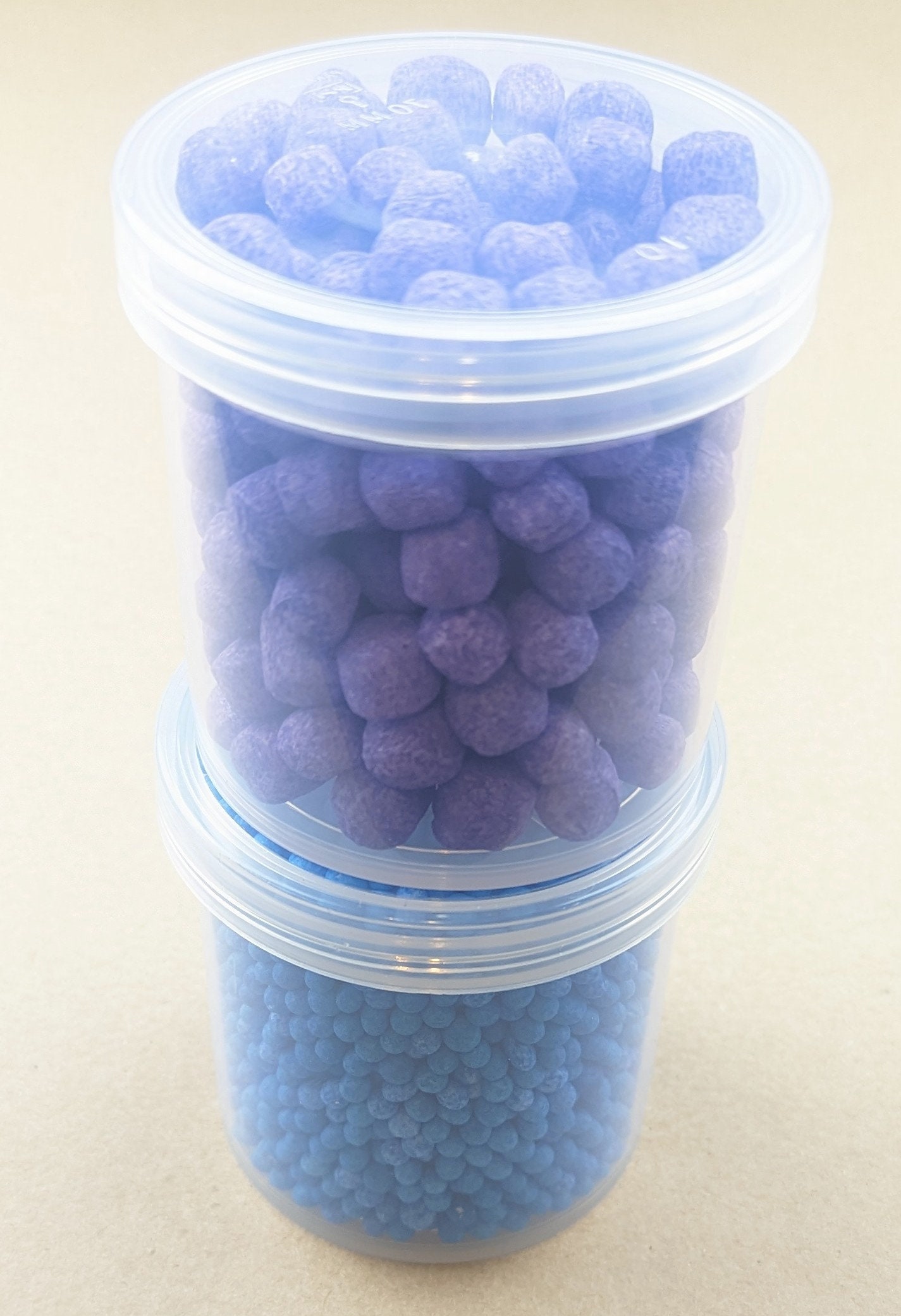 6 Ounce Clear Plastic Container With Screw Top Lid (70mm) - Etsy