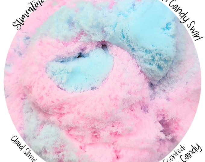 Cotton Candy Cloud Slime scented - Etsy