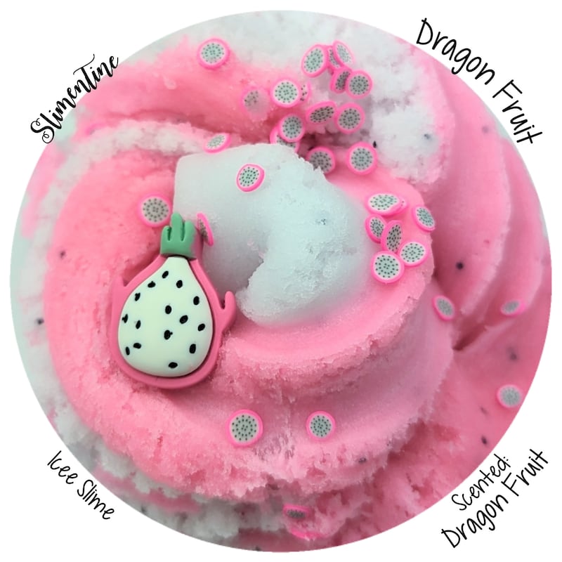 Black Slime With Charms - Etsy