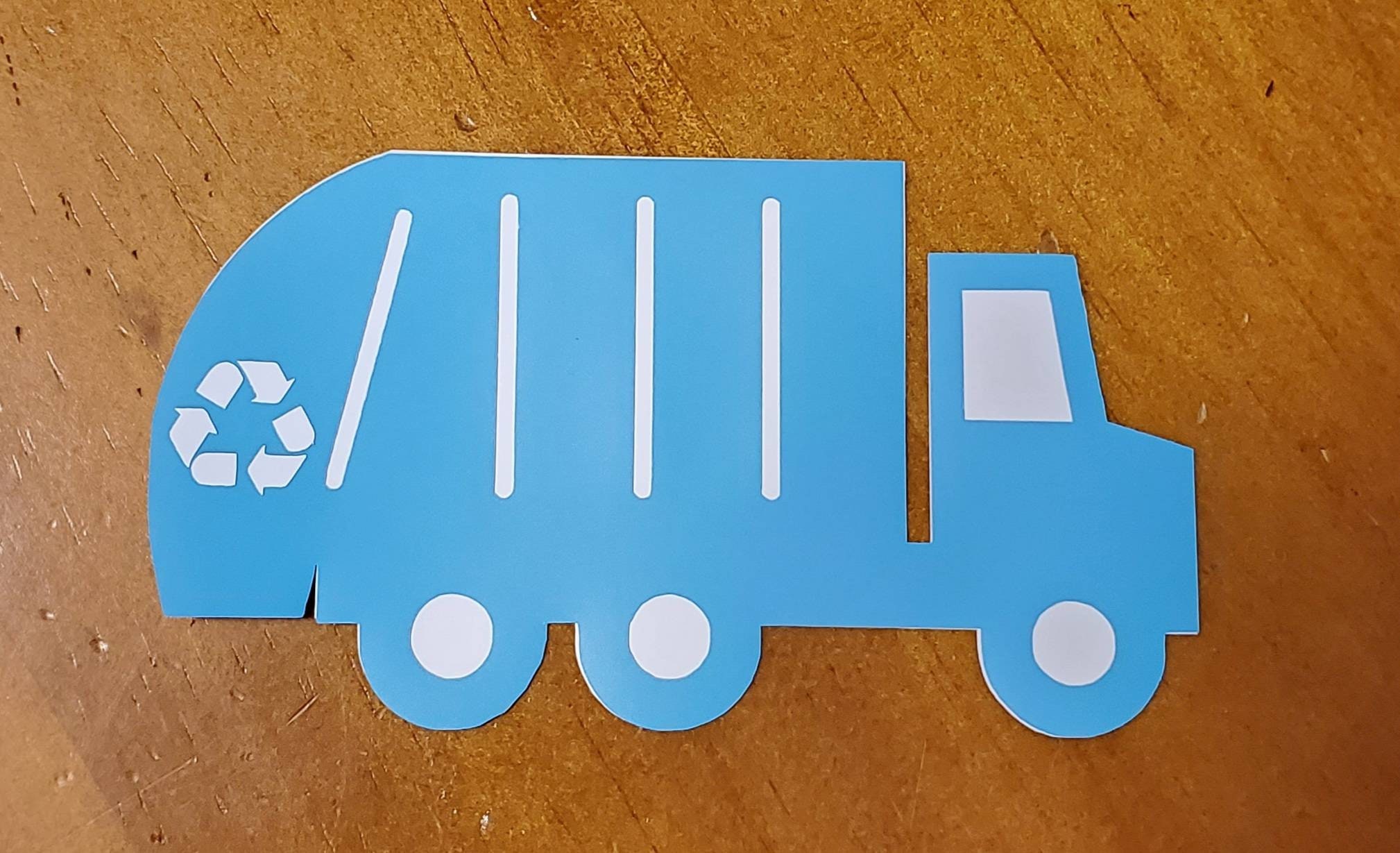 Garbage Truck Decal Stickers Trash Truck Decal Stickers | Etsy