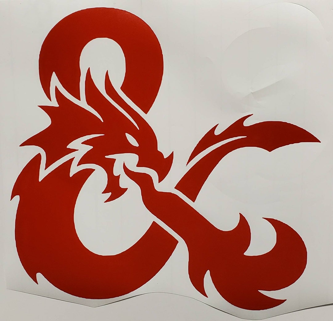 Dungeons and Dragons Decal, Vinyl Dungeons and Dragons Decal, Dnd Vinyl ...