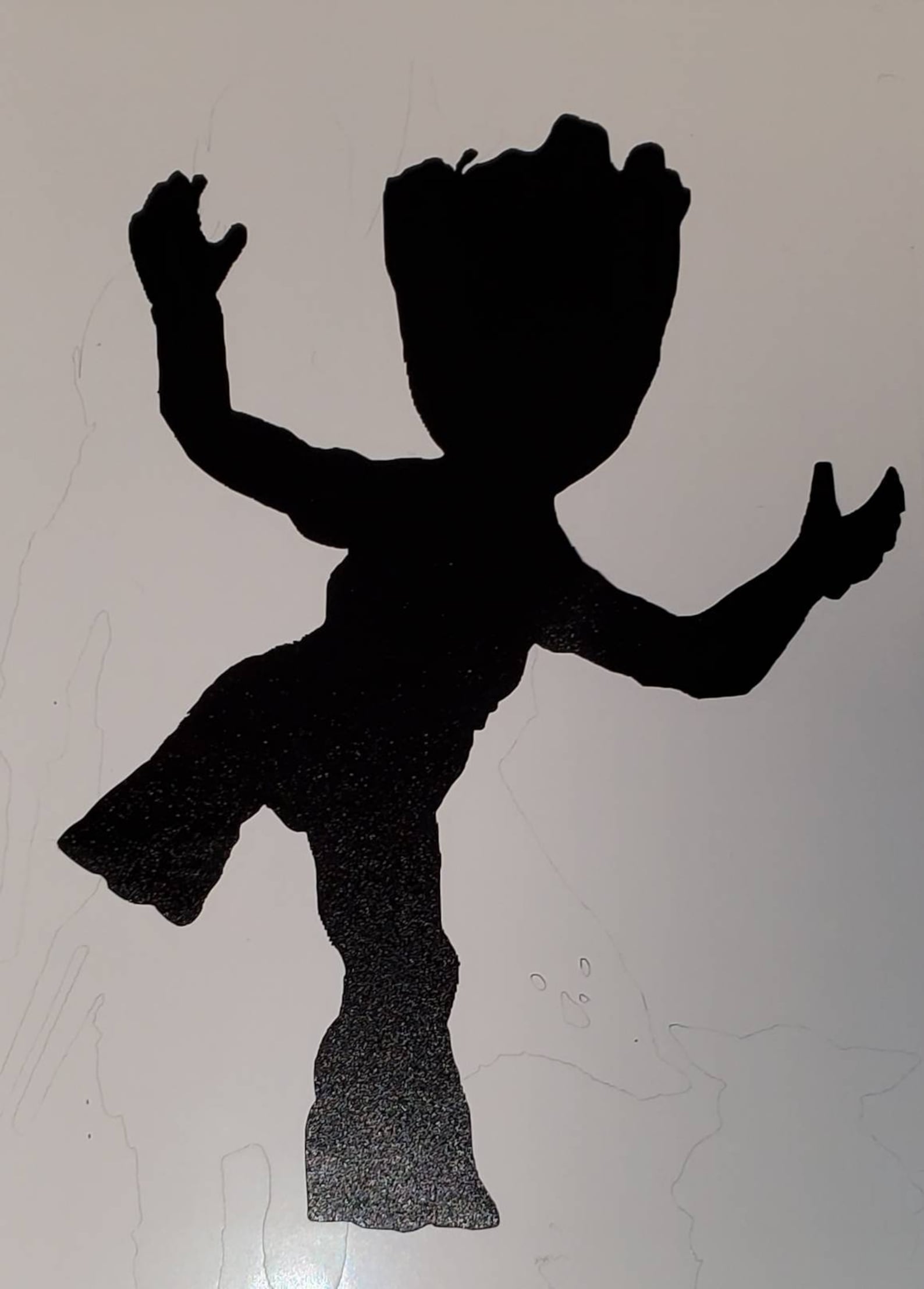 Baby Groot Dancing Decal Dancing Baby Groot Sticker - Etsy