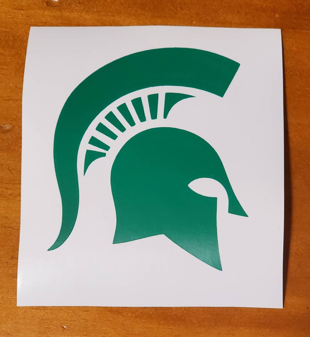 Msu Decal, MSU Spartans Decal, Michigan State University Decal ...