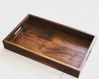 Walnut serving tray | Etsy