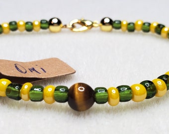Ide Orula orunmila 8 Gold or Silver, Ifa Santeria Lukumi Ocha Idde Iide ...