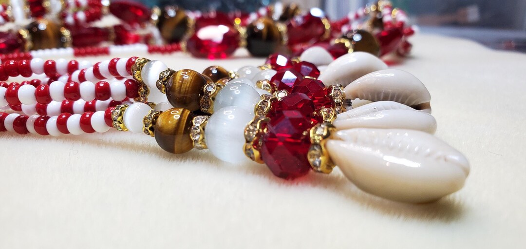 6 Strand | Mazo | Collar Cabecera De Shango - Etsy