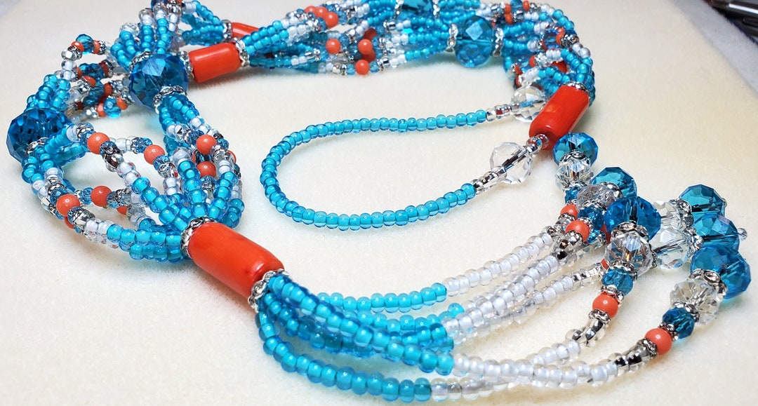 Collar Cabecera De Yemaya Achaba, Yamoja Achabba - Etsy