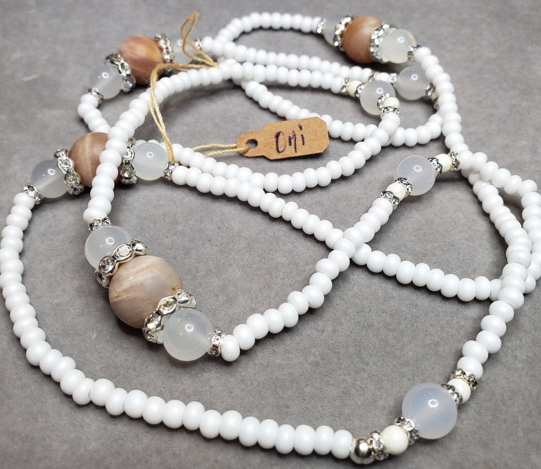 Ileke Obatala Oshanlá, Eleke Oshanla, Collar Orishanla - Etsy