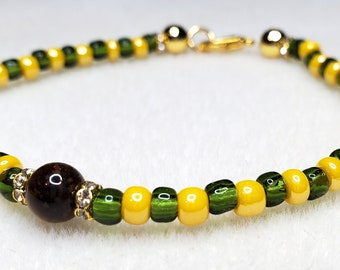 Ide Orula orunmila 8 Gold or Silver, Ifa Santeria Lukumi Ocha Idde Iide ...