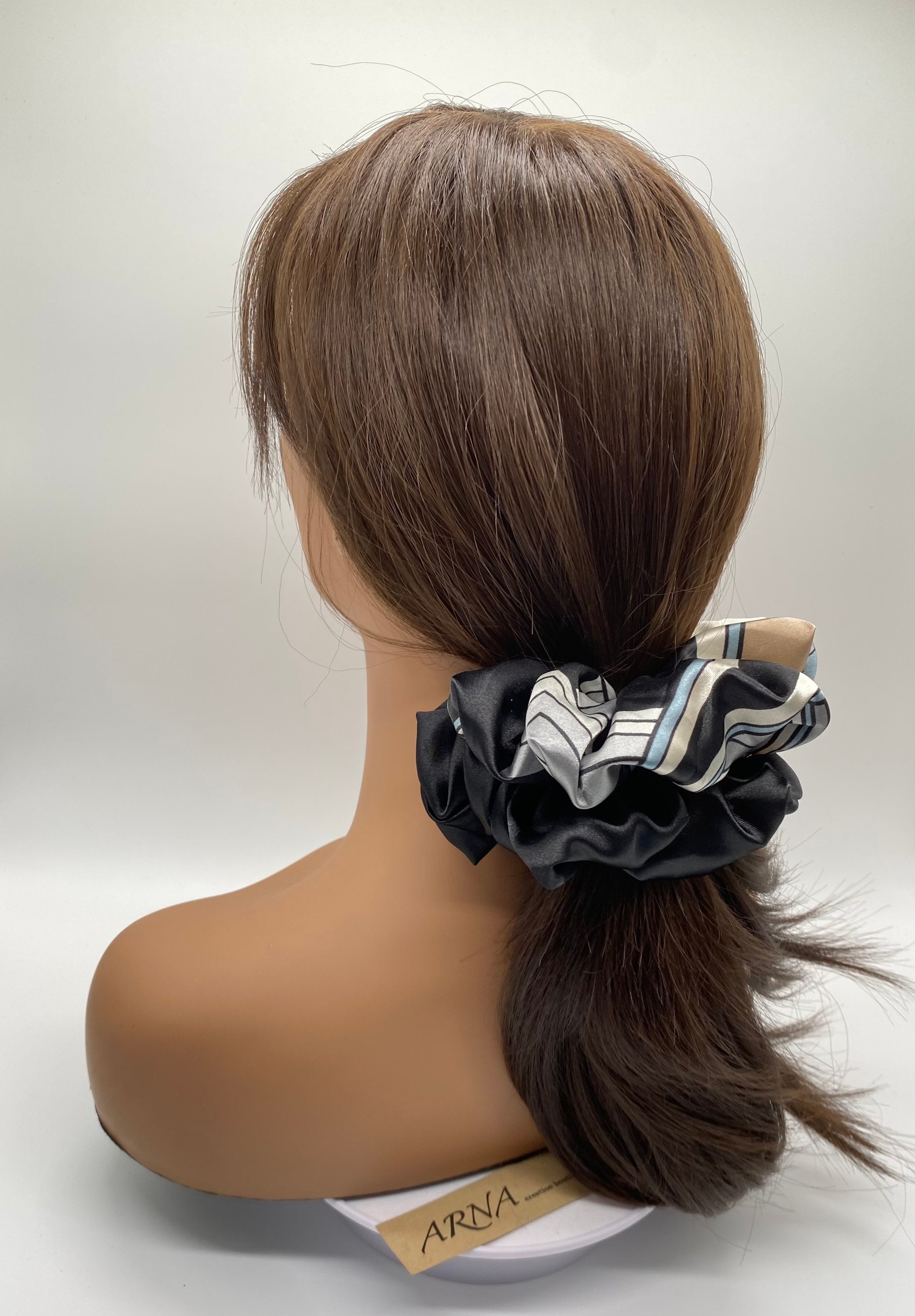 Satin Scrunchies. Hair Scrunchies. Messy Bun Scrunchies. Oversized ...