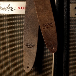 Hipstrap Vintage-inspired Guitar Strap | Distressed Full Grain ...
