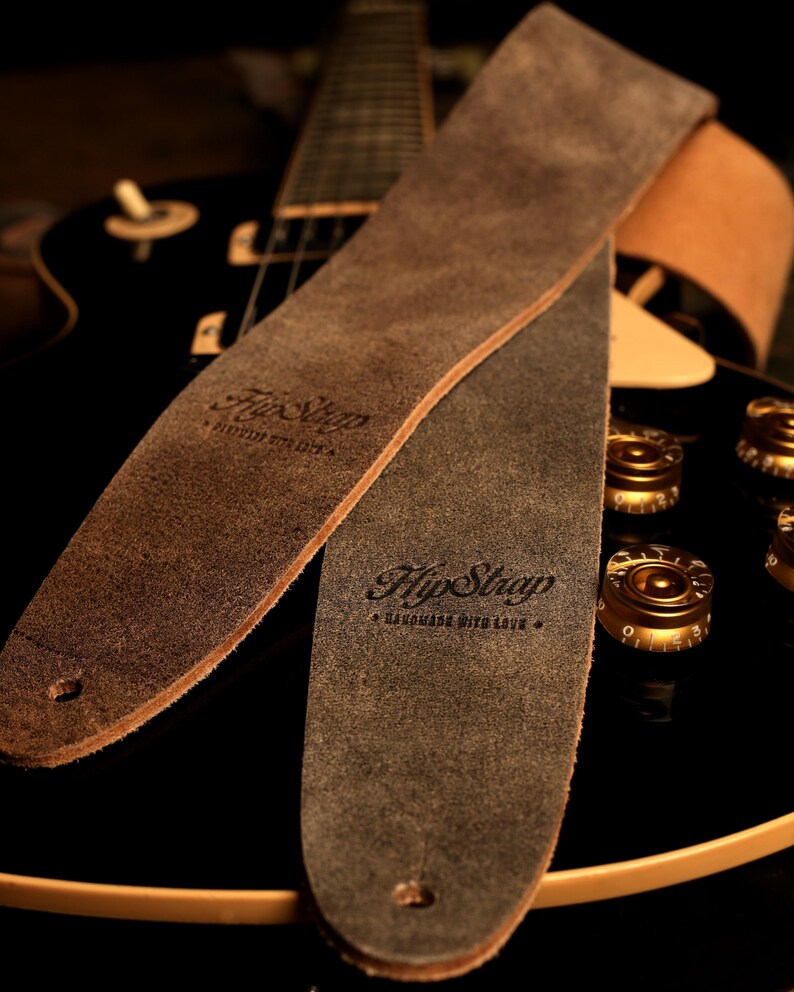 Hipstrap Vintage-inspired Guitar Strap | Distressed Full Grain ...