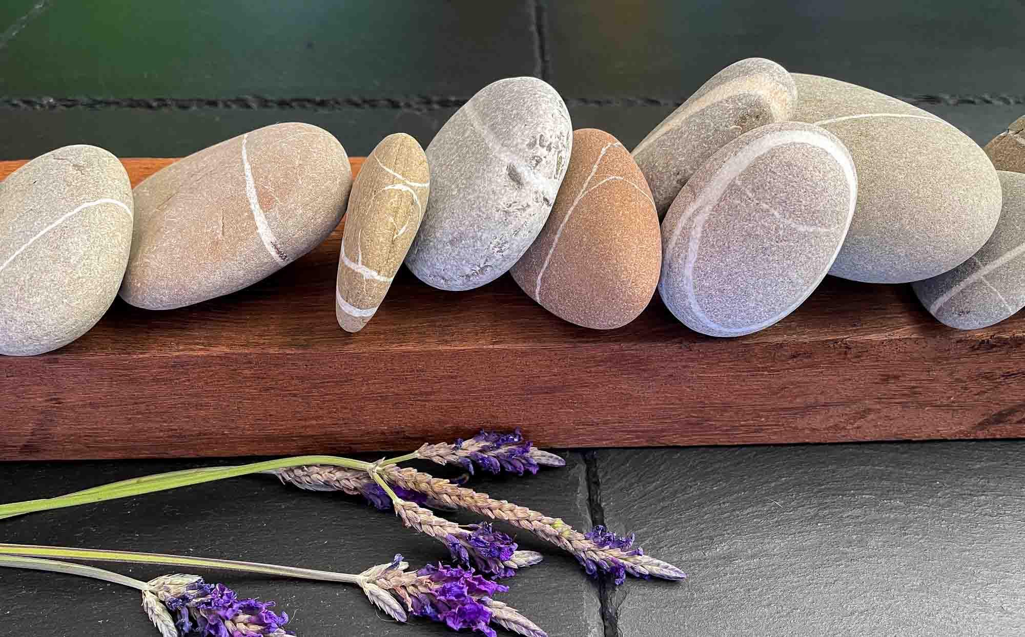 Wishing Stones, Natural Beach Stones, Lucky Stones for Wishes, Stones ...