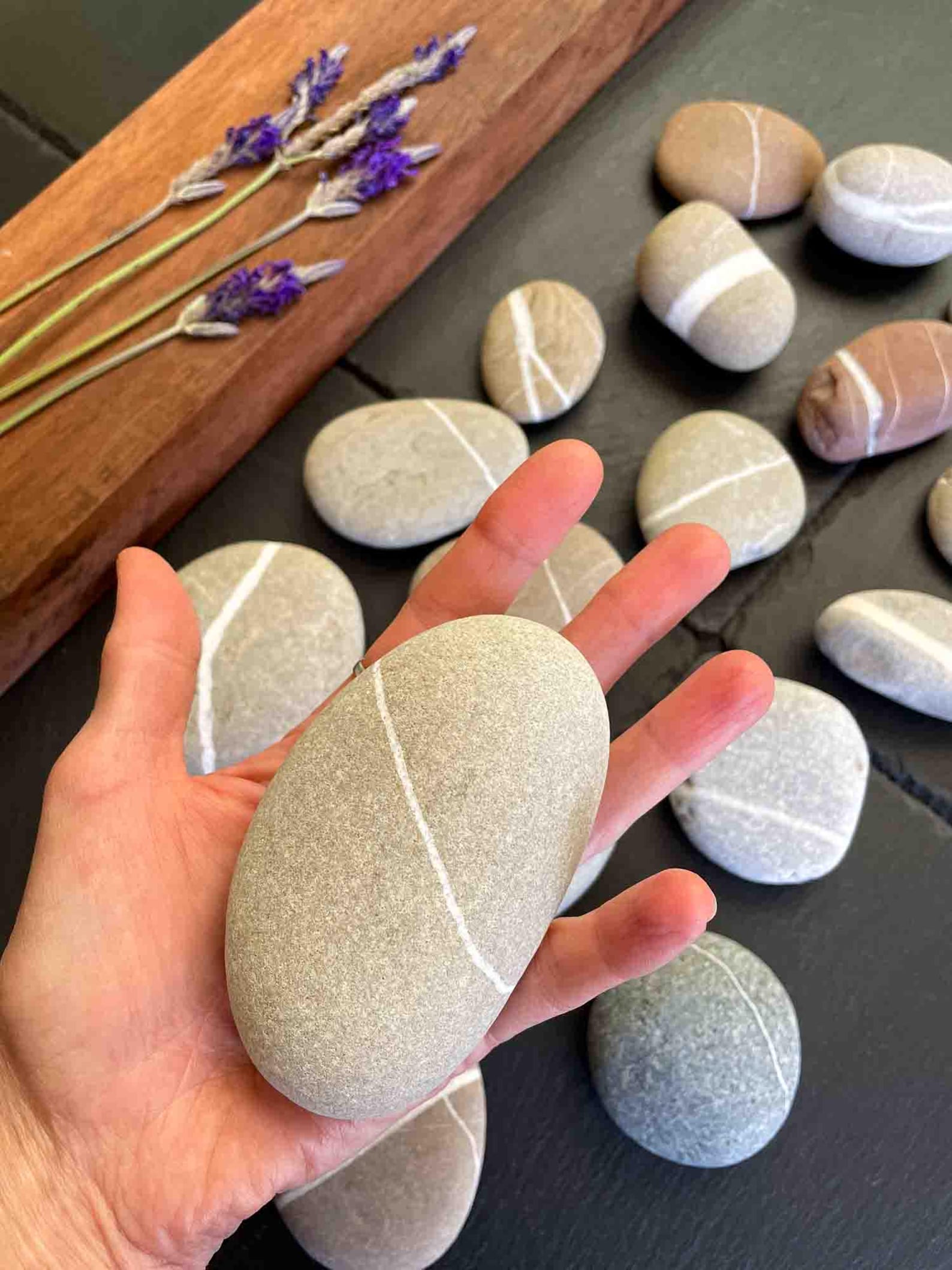 Wishing Stones, Natural Beach Stones, Lucky Stones for Wishes, Stones ...