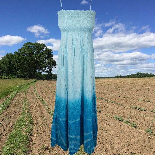 Blue Beach Dress - Etsy