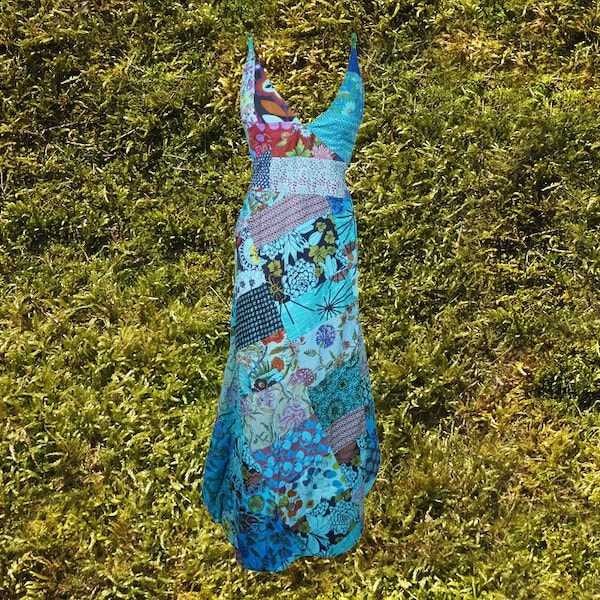 Patchwork Dress - Etsy