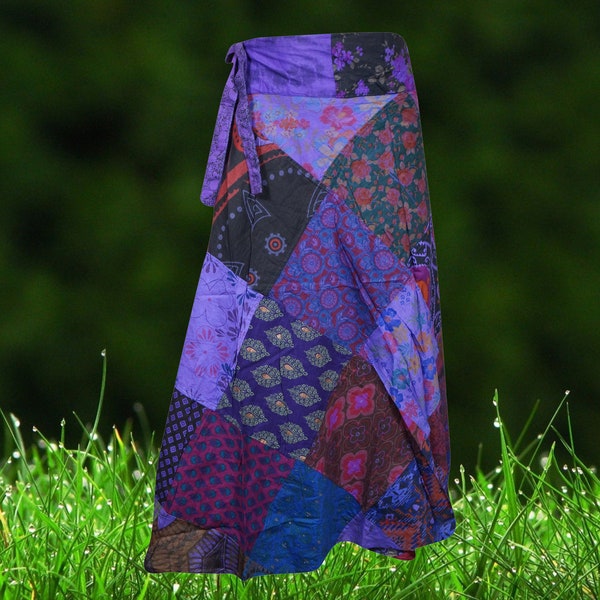 Patchwork Skirt - Etsy