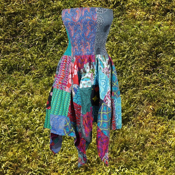 Patchwork Dress - Etsy