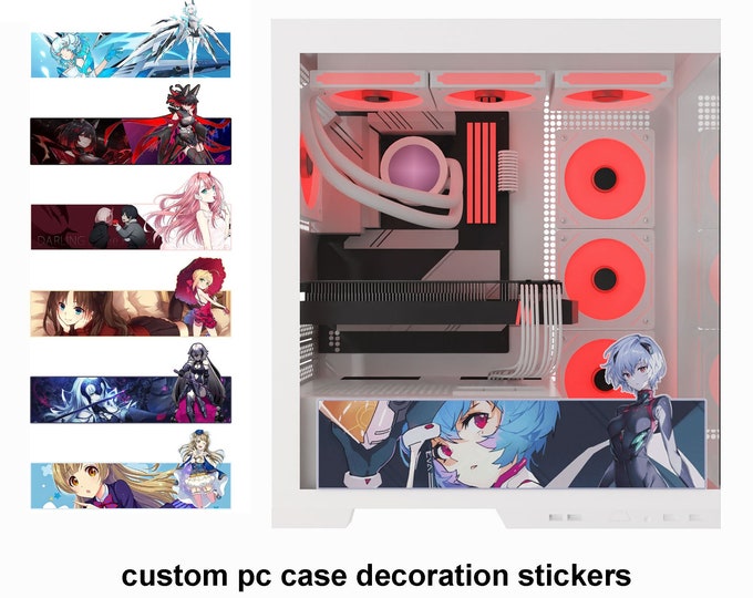 Custom Decrative PC Chasis Stickers Personalized Stickers Genshin ...