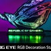 Custom Light RGB GPU Backplate Graphics Card Decoration Board ...