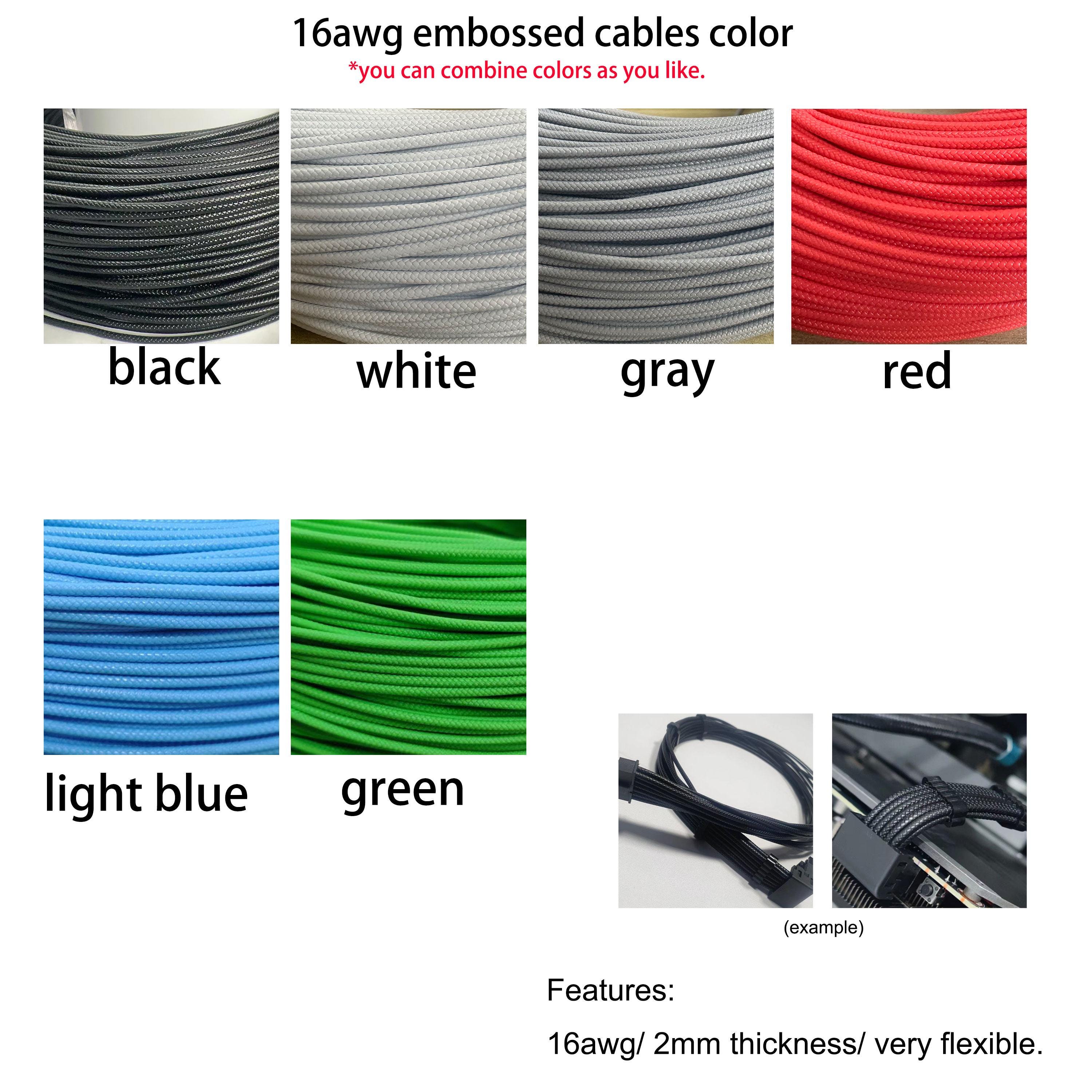 Super Flower Leadex Customized Full Modular Psu Cables - Etsy