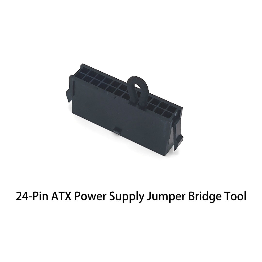 Dreambigbyray Customized 24-pin ATX EPS PSU Power Supply Jumper Bridge ...
