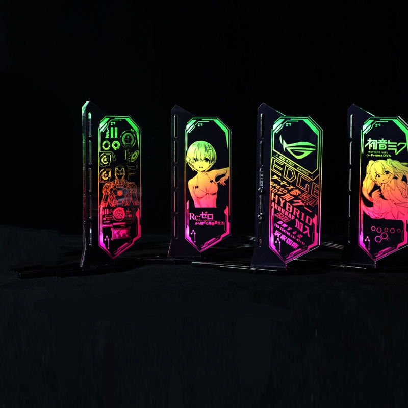 Customized Argb Standing Gpu Holder Support 5v 3pin Sync | Etsy