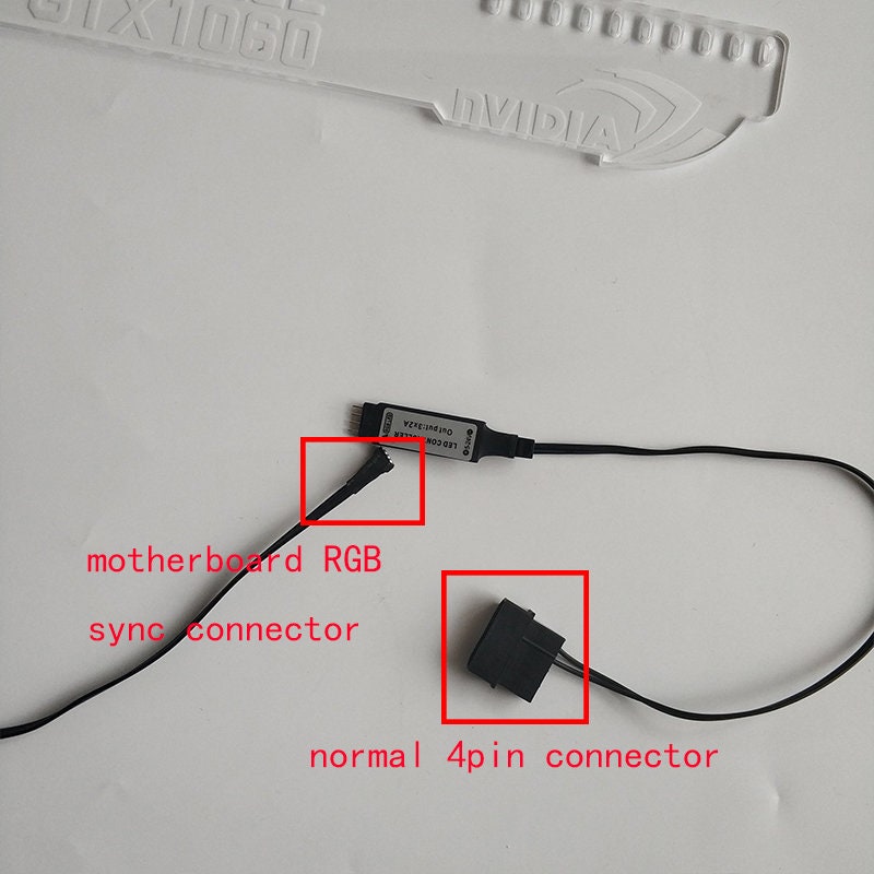 RGB Msi Dragon Led Board Grafikkartenhalter Asus Aura MSI sync | Etsy