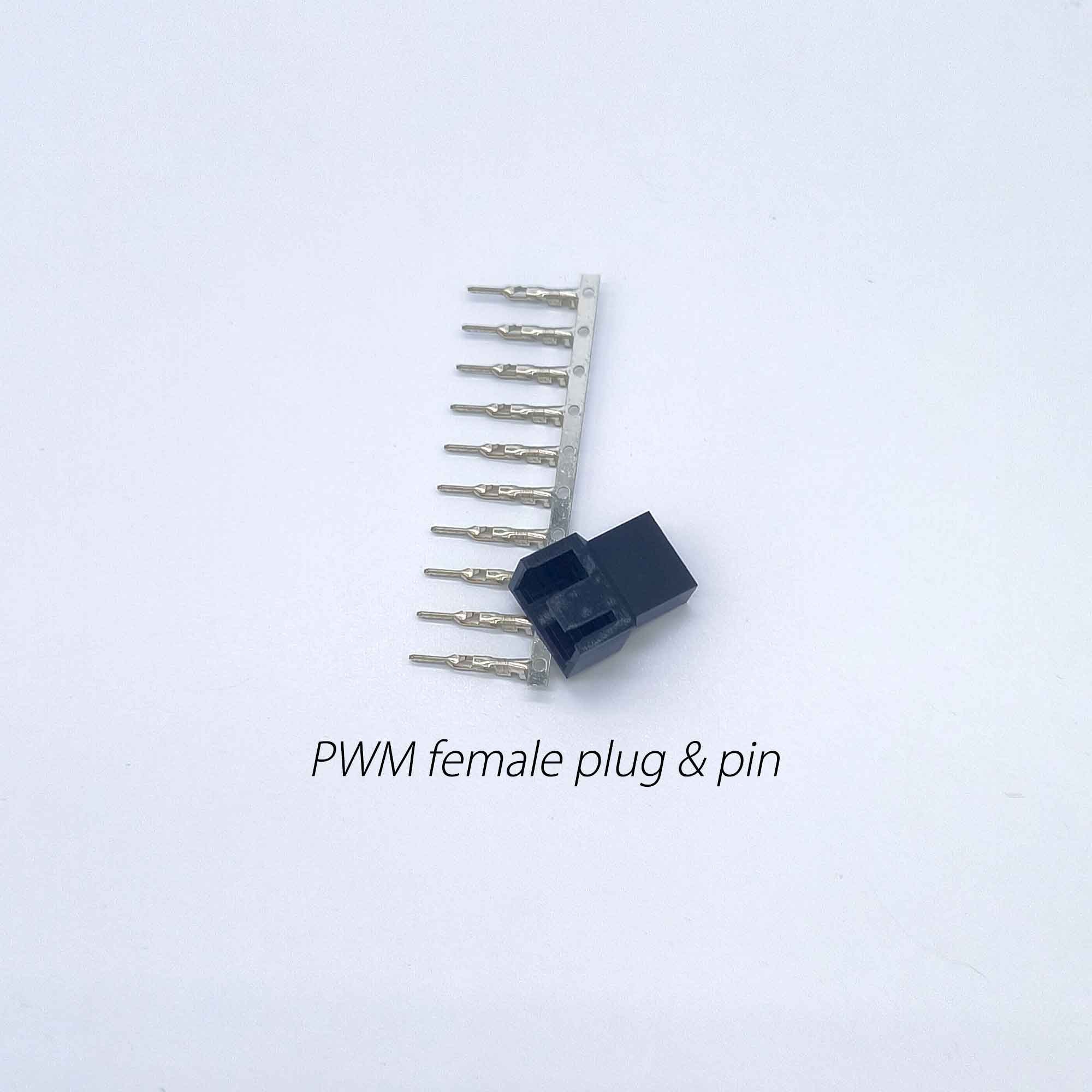 DIY PWM Fan Cable 4pin Plugs Female Male Plugs Pins - Etsy