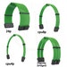 30cm Green Sleeved Psu Extension Cables Gpu Sata Cpu Cord Ide Extension ...