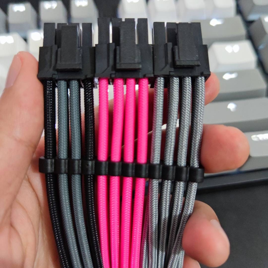 Acrylic Closed Pre-installed Sleeved Cables Combs Psu Cables - Etsy Canada