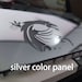 Custmoized Silver Mirrored RGB Gpu Backplate Pc Case Panel Argb Edge ...